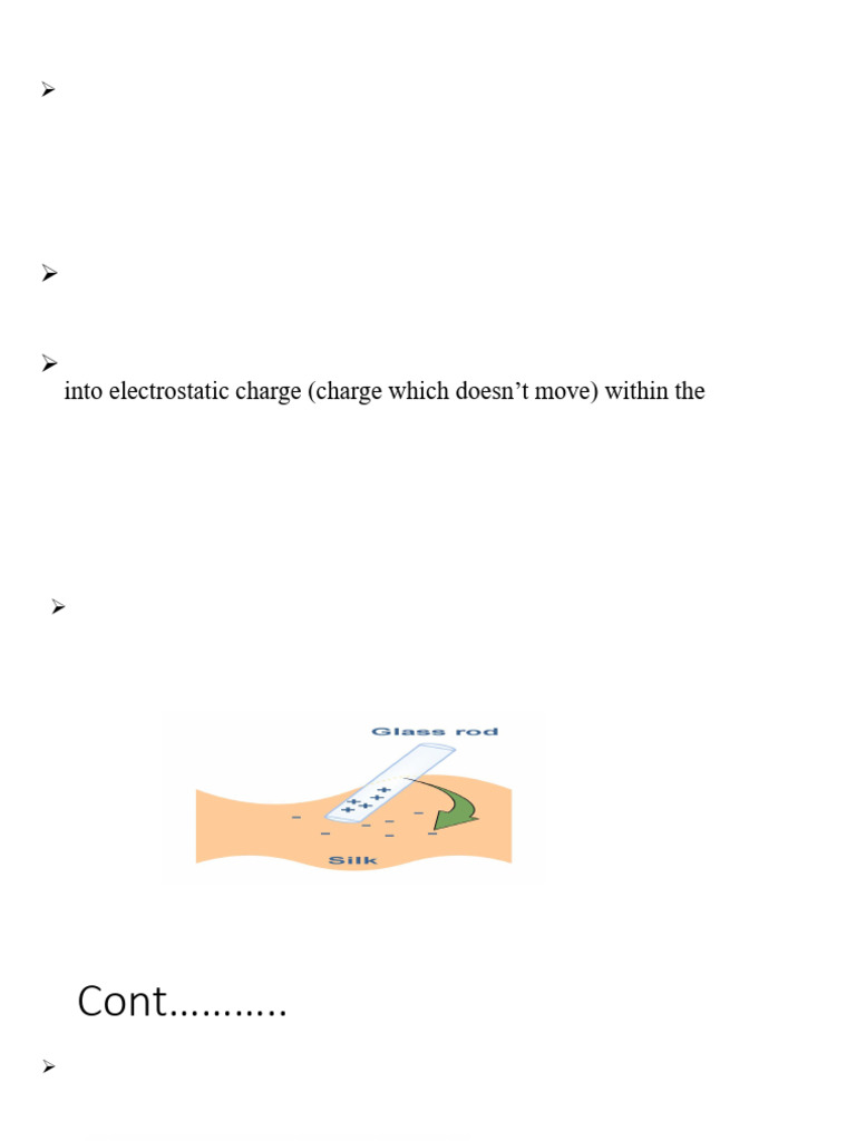 Static Electricity | PDF | Science & Mathematics