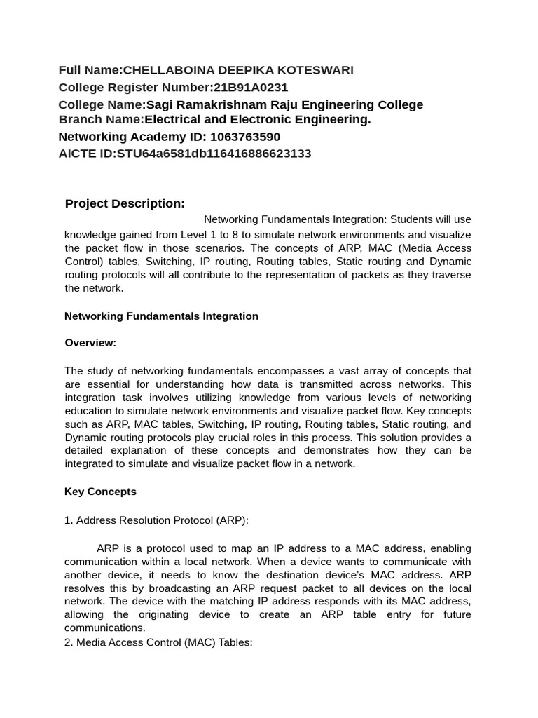 Industry Problem Statement-Solution | PDF | Routing | Computer Network