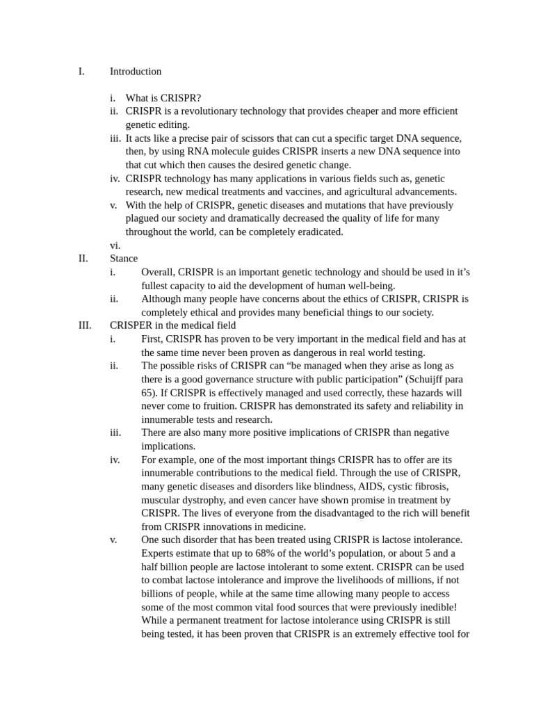 CRISPR Presentation | PDF | Crispr | Meat