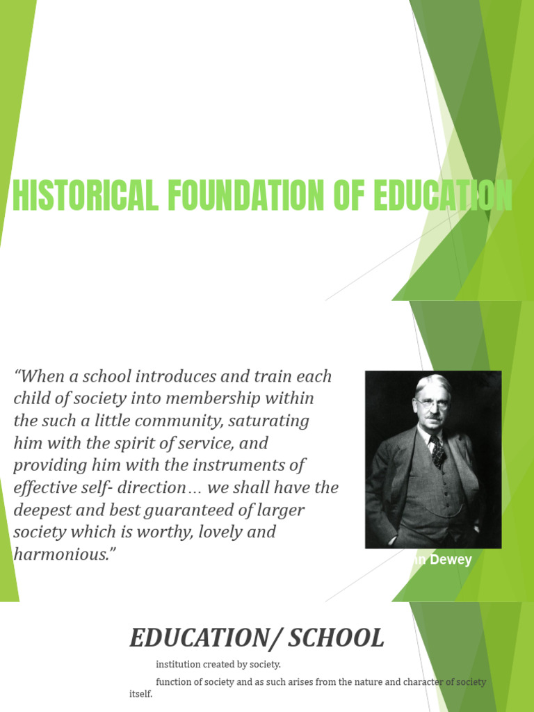 Chapter 2 Historical Foundation of Education | PDF | Socialization