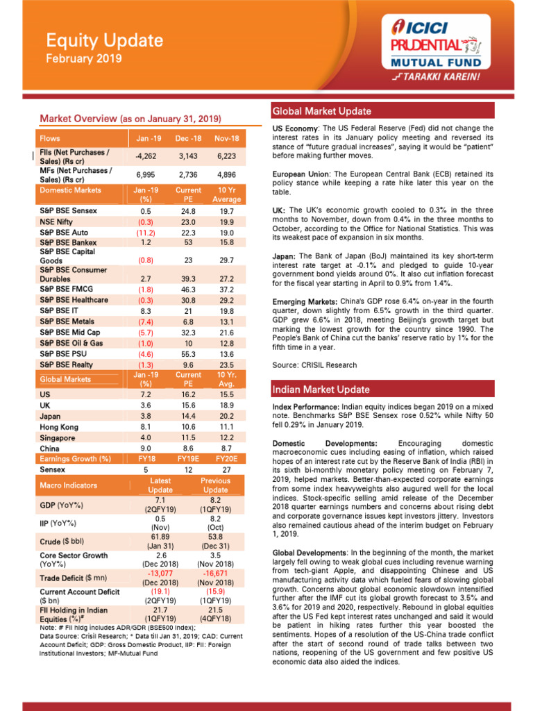 Equity Update - Investor - Feb | PDF | Investing | Investment Fund