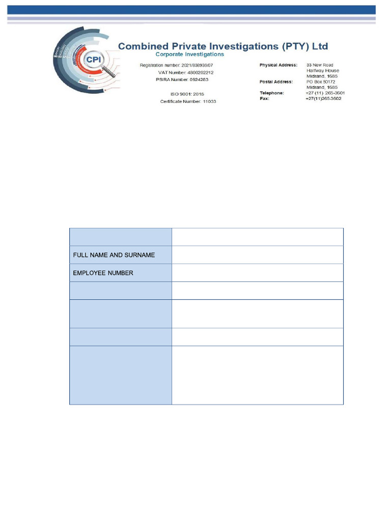 Tactical Response Officer Overview | PDF | Crimes | Crime & Violence