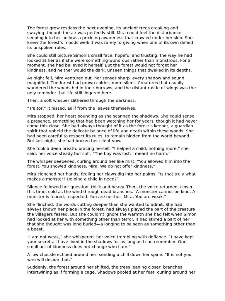 Monsterous - Chapter 2 Whispers in the Dark | PDF