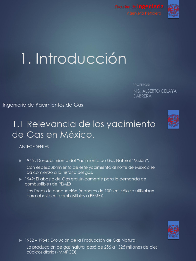 Historia y Clasificación de Yacimientos de Gas | PDF | Fase (materia ...