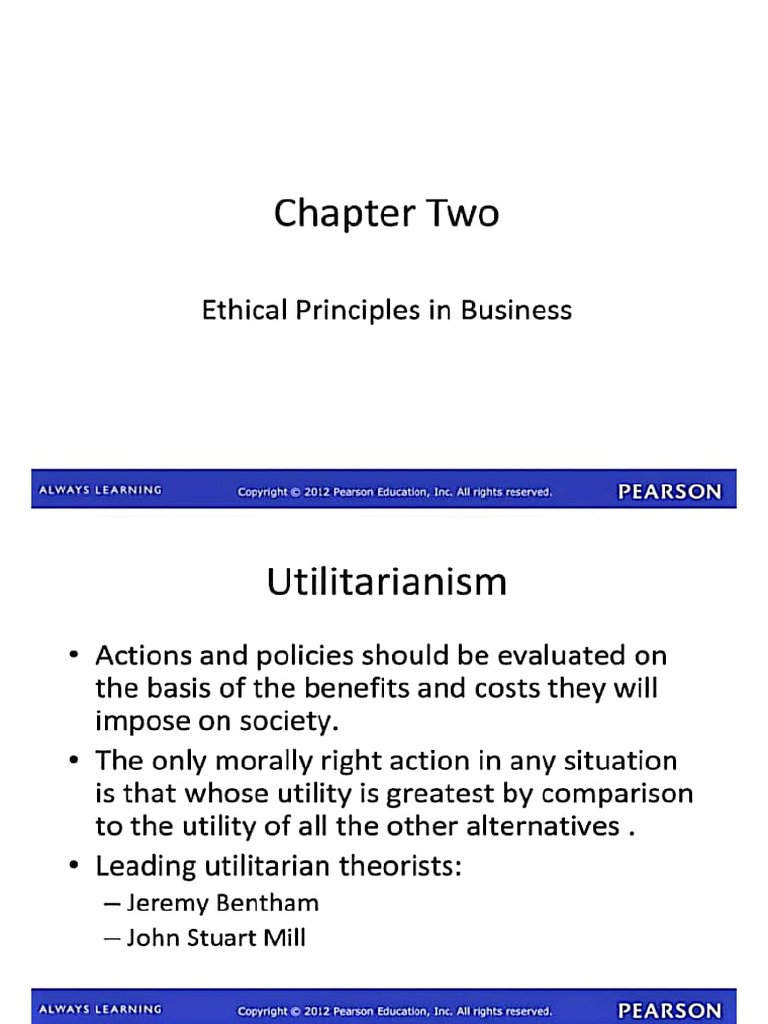 Notes 3 CH 2 Business Ethics | PDF