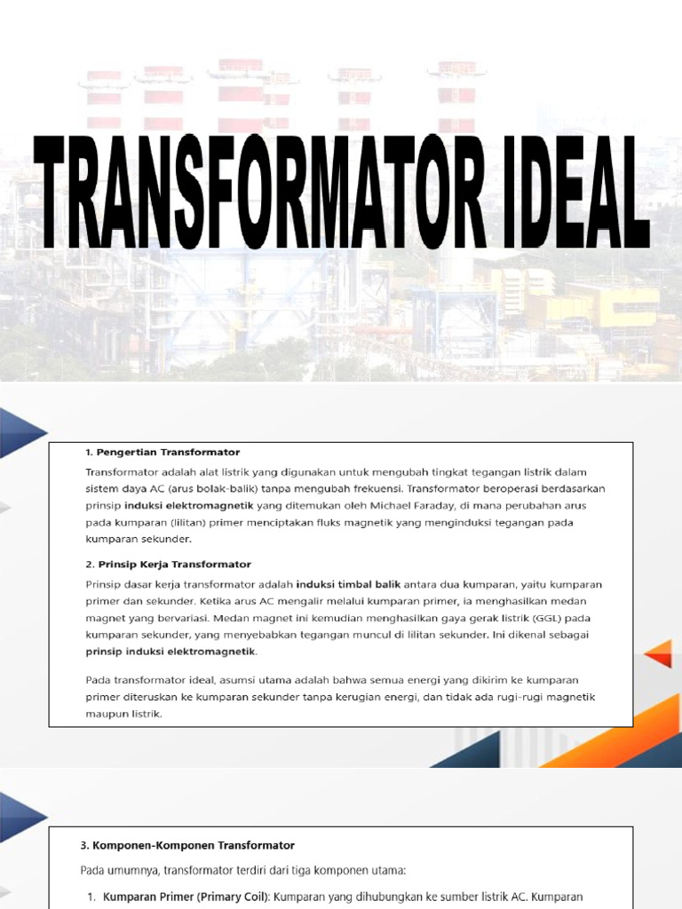 Transformator Ideal | PDF