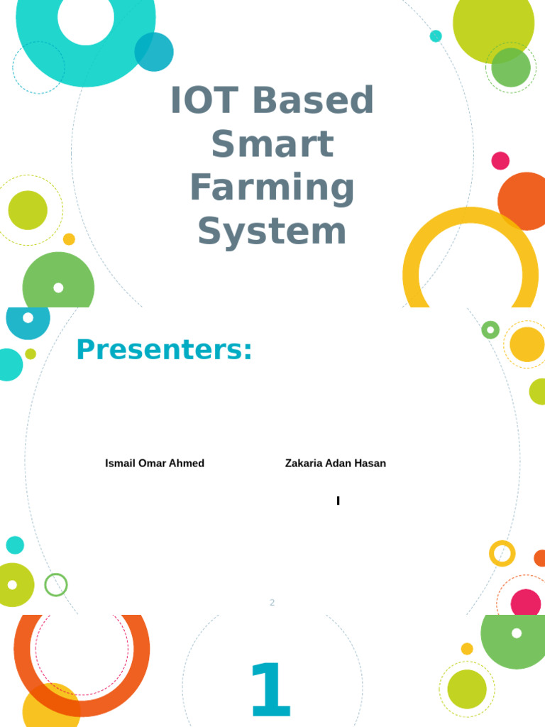 IOT based smart farming system | PDF | Internet Of Things | Computing