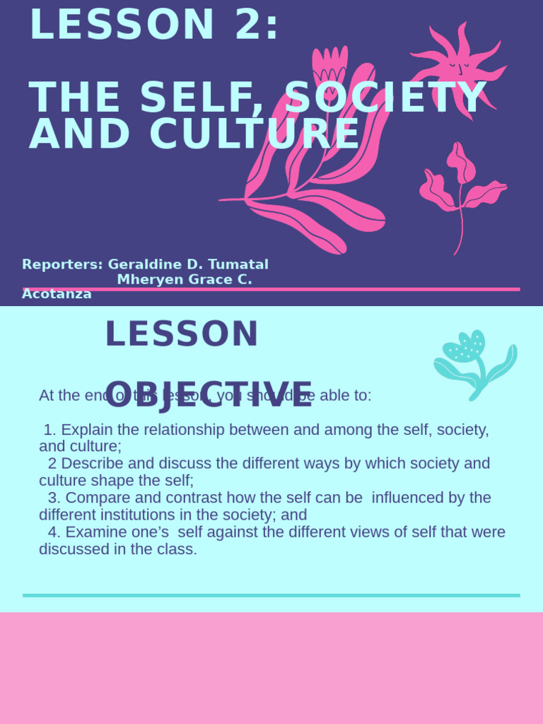 lesson2. (1) | PDF | Self | Gender