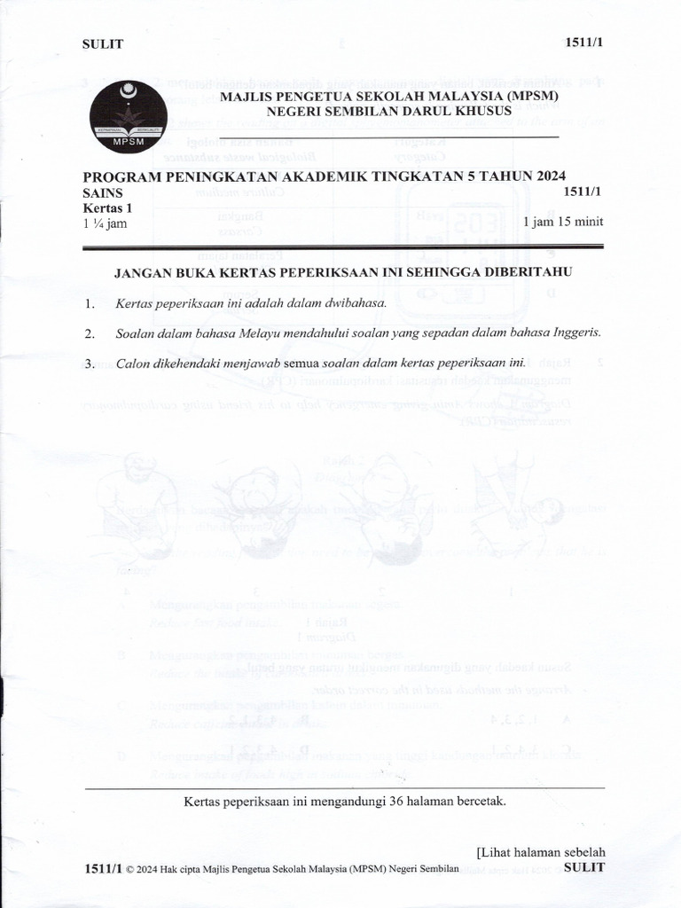 N9 Sains K1 | PDF