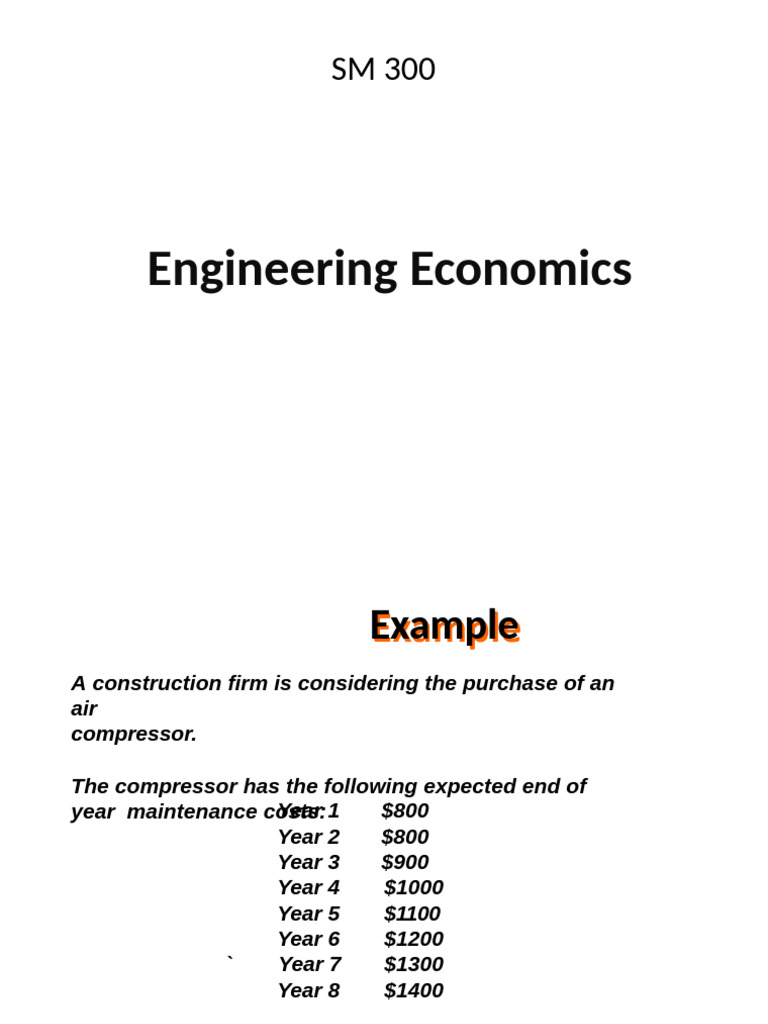 Lecture18 Engineering Economics MN - 12 Mar2024 | PDF | Interest ...