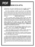 Mfano Wa Risala | PDF