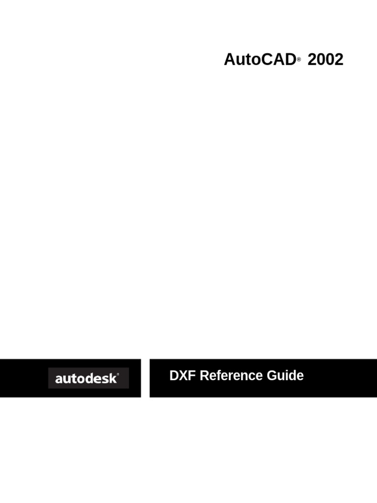 DXF Group Codes | PDF | String (Computer Science) | Autodesk