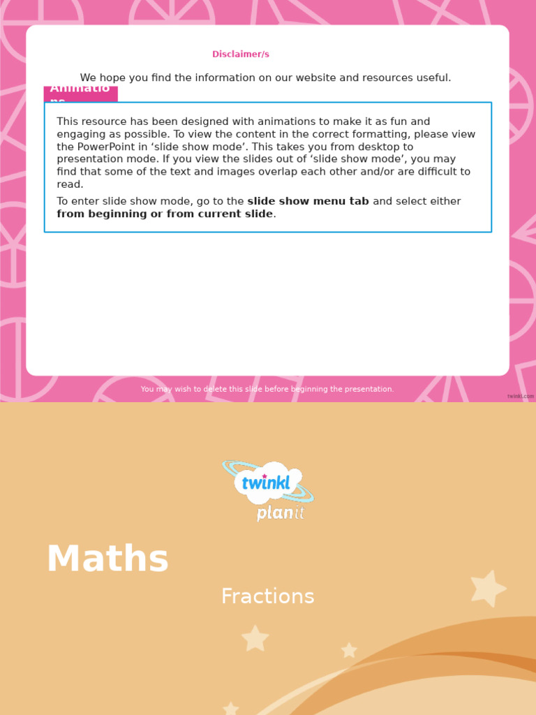 Lesson Presentation Finding Three-Quarters | PDF | Mathematical ...