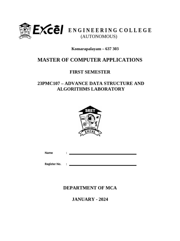 ADS LAB | PDF | Theoretical Computer Science | Algorithms And Data ... ADS LAB | PDF | Theoretical Computer Science | Algorithms And Data ...
