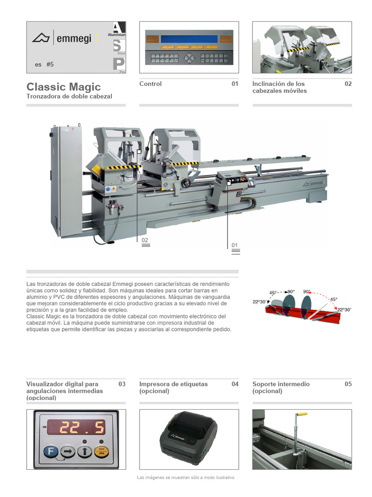 Classic Magic - ES | PDF | Impresora (Computación) | Mecanizado