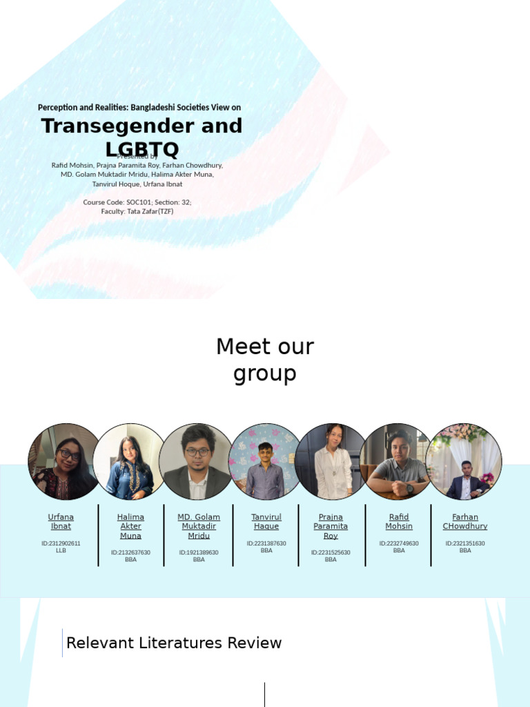 SOC LGBTQ Research | PDF | Survey Methodology | Transgender