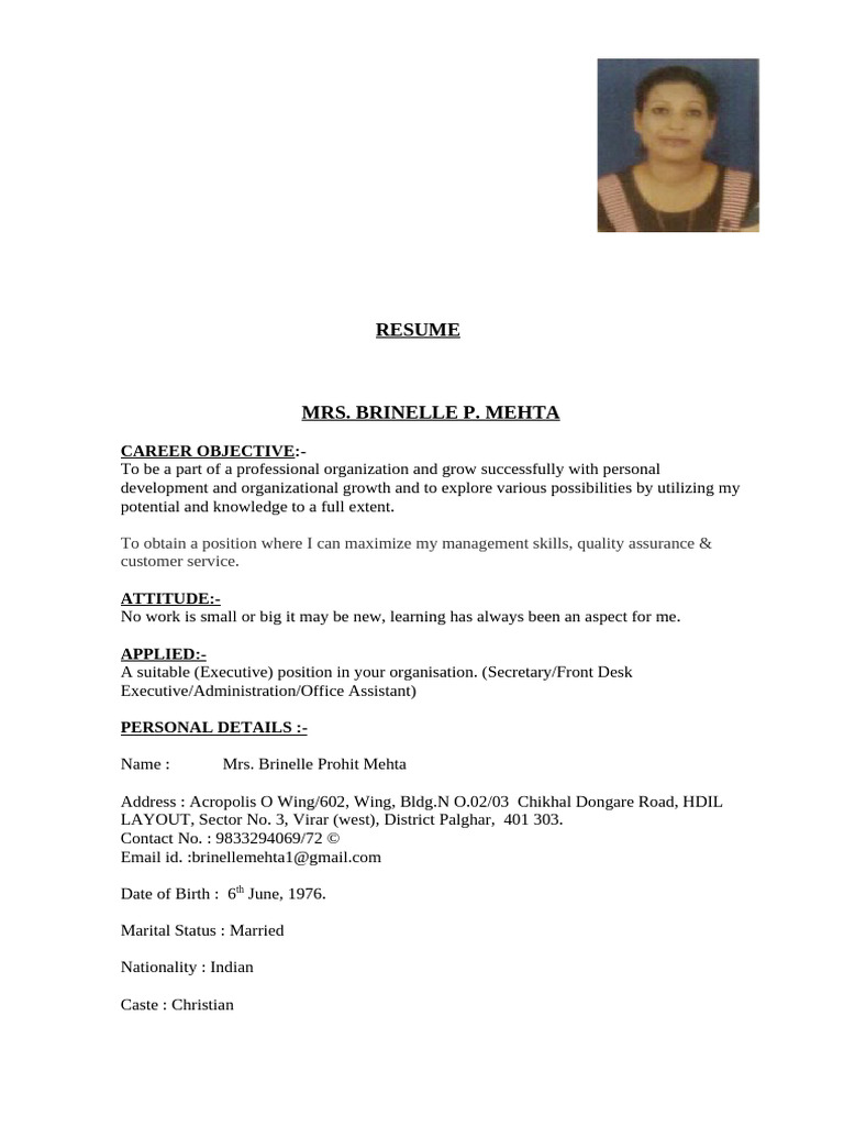 Updated Resume | PDF | Career & Growth | Business
