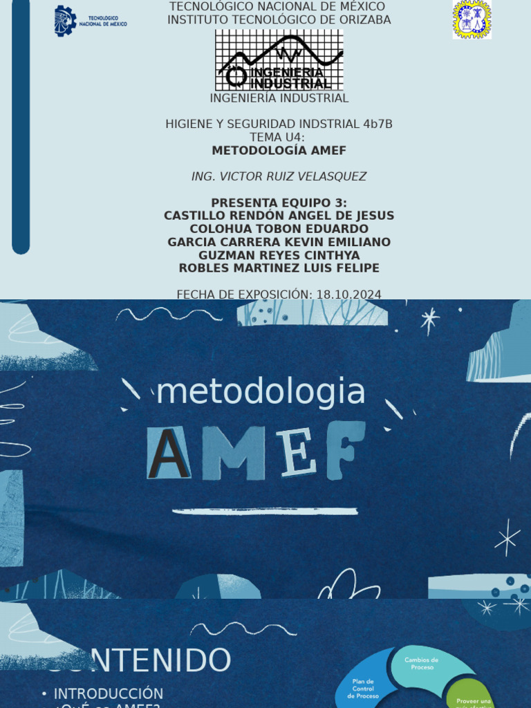 Metodo Amef | PDF | Ingeniería de confiabilidad | Calidad (comercial)