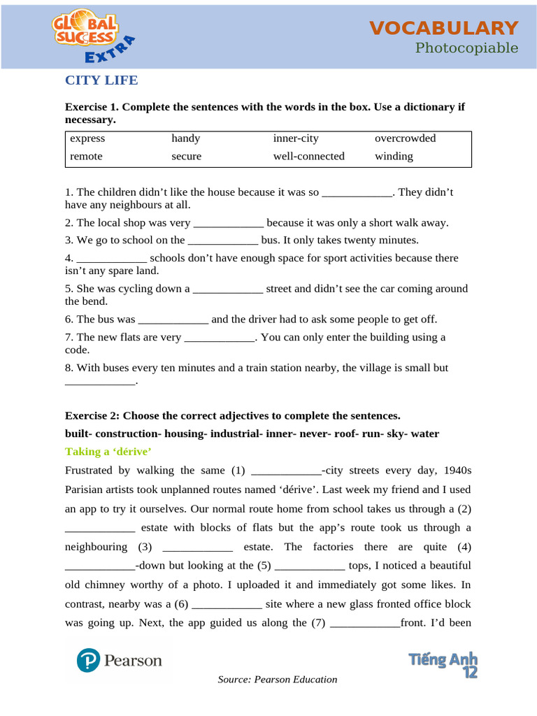 Unit 4 Extra - Vocabulary | PDF | Linguistics
