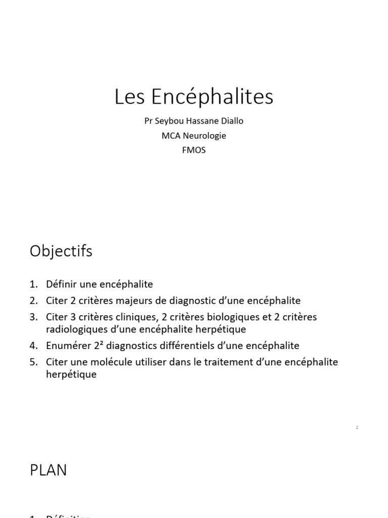 Diagnostic et traitement de l'encéphalite | PDF | Maladies et troubles ...