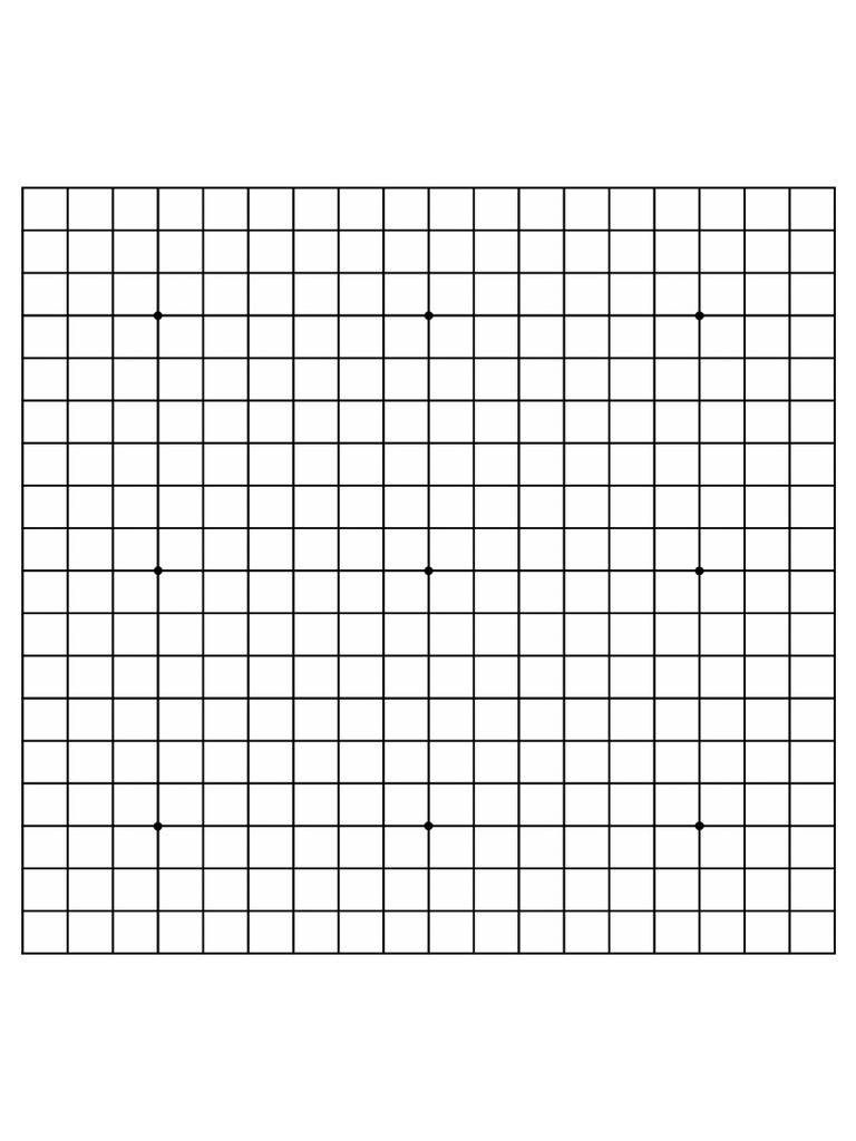 Printable 19x19 Go Board | PDF