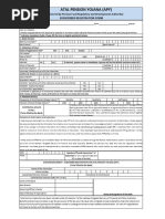 APY Form | PDF | Pension | Employee Benefits