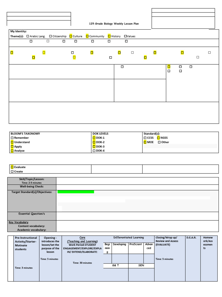 Biology Week (2), Grade | PDF | Nervous System | Stimulus (Physiology)