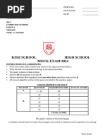 Computer Paper 1 Mock 2025 | PDF | Computing | Computer Engineering