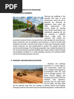 Road Construction Process | PDF