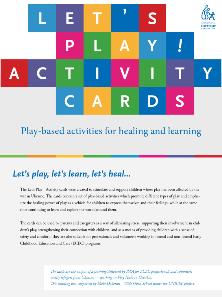 Let's Play Activity Cards | PDF | Puppets | Rhythm