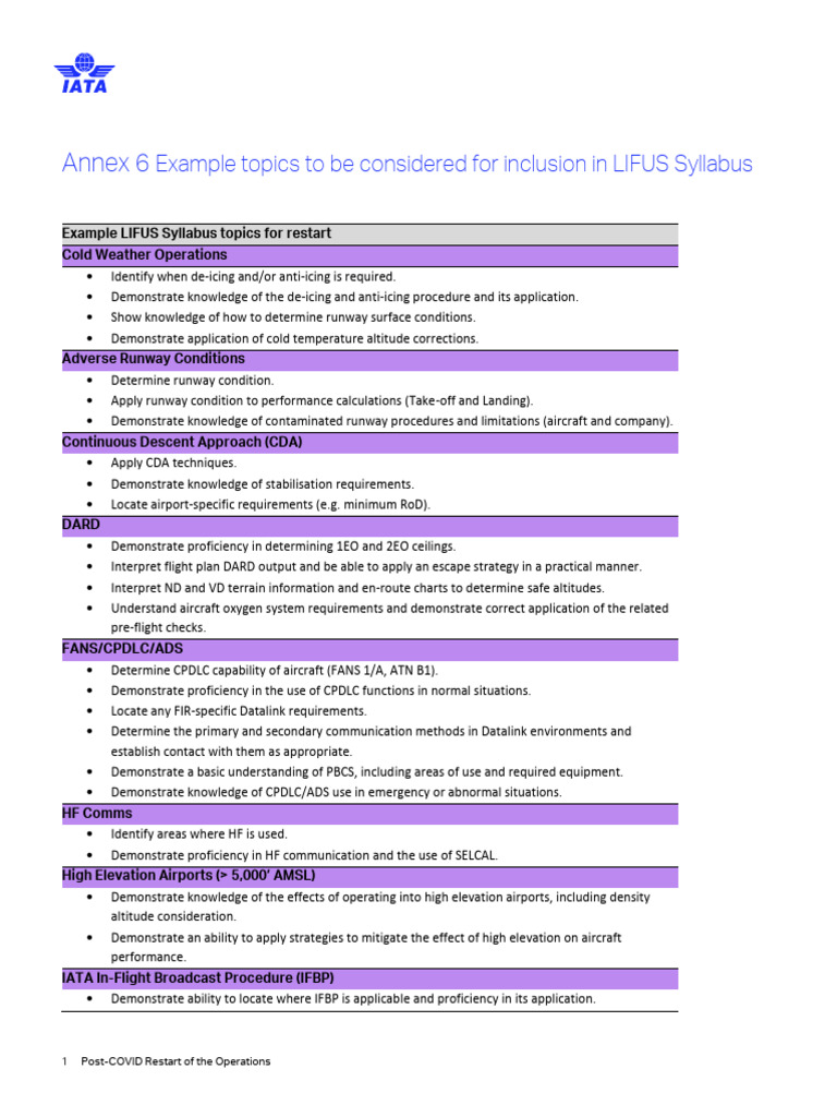 LIFUS example | PDF | Aviation Safety | Aviation