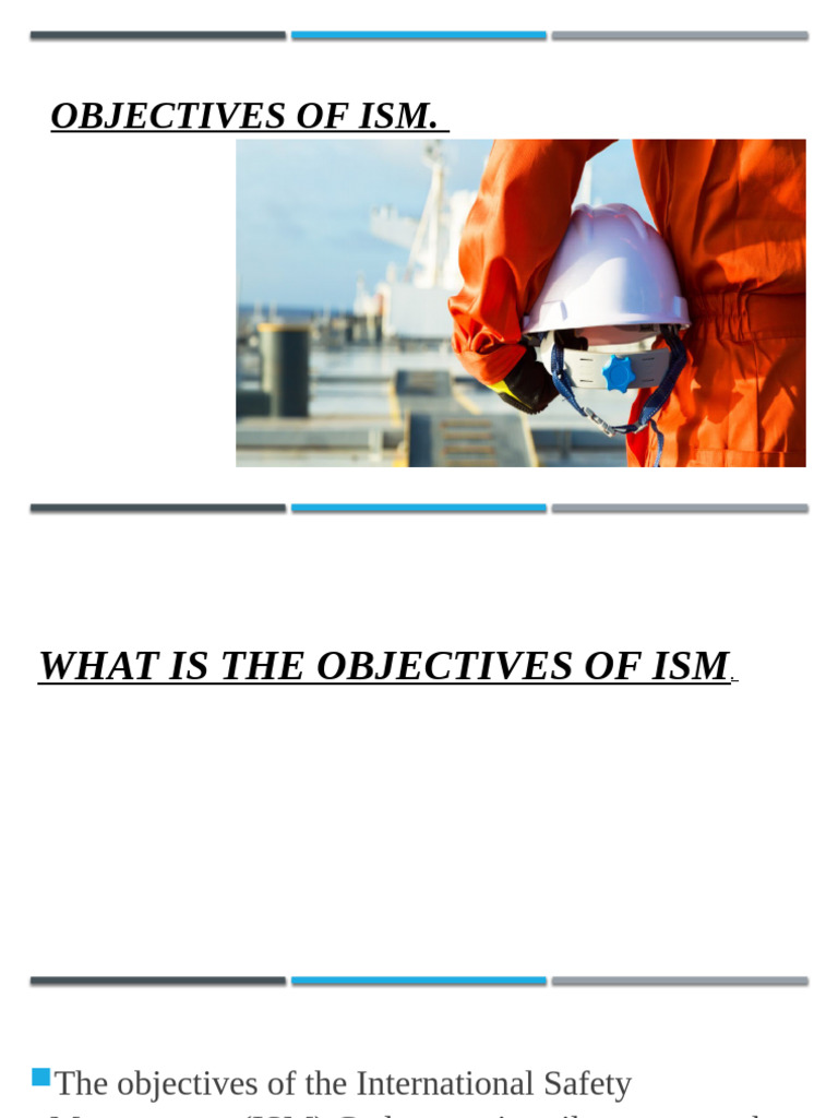 Objectives of ISM | PDF | Business