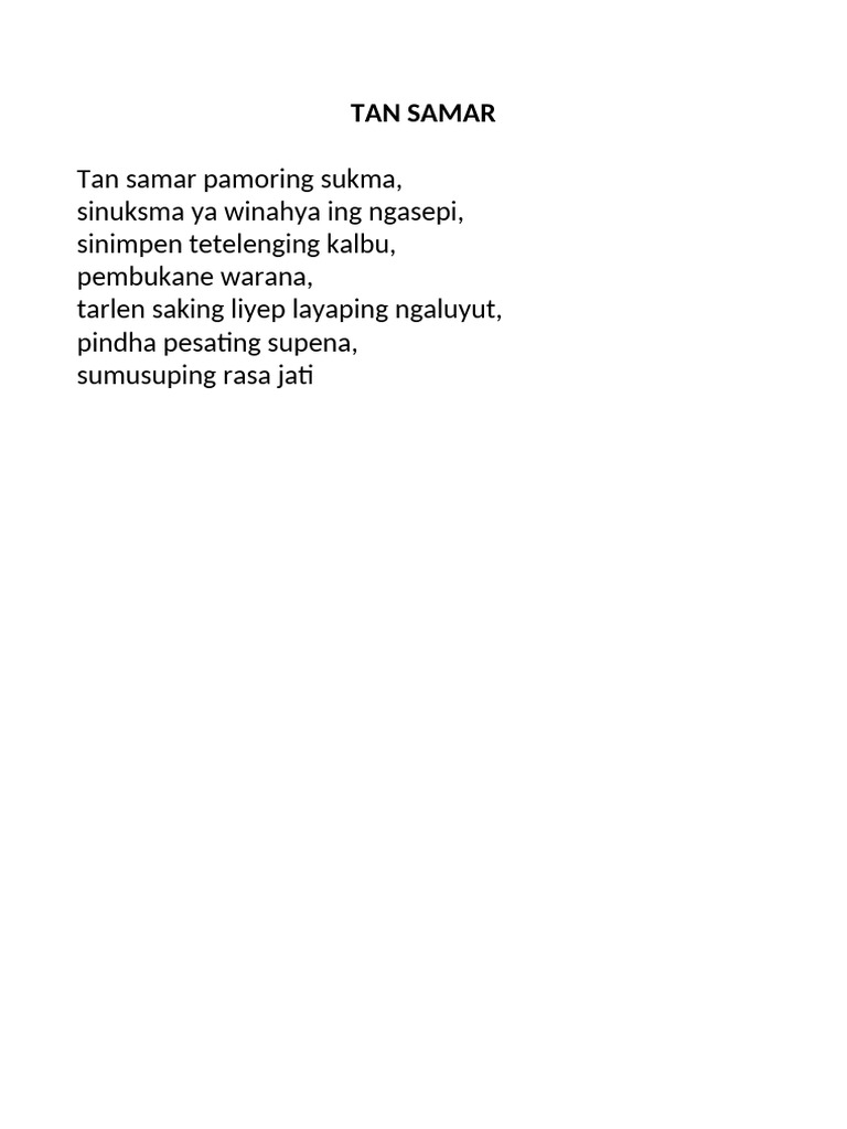 Tan Samar | PDF