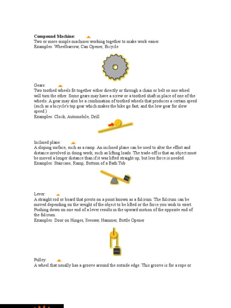 Simple Machine Component of Rube Goldberg | Gear | Machines