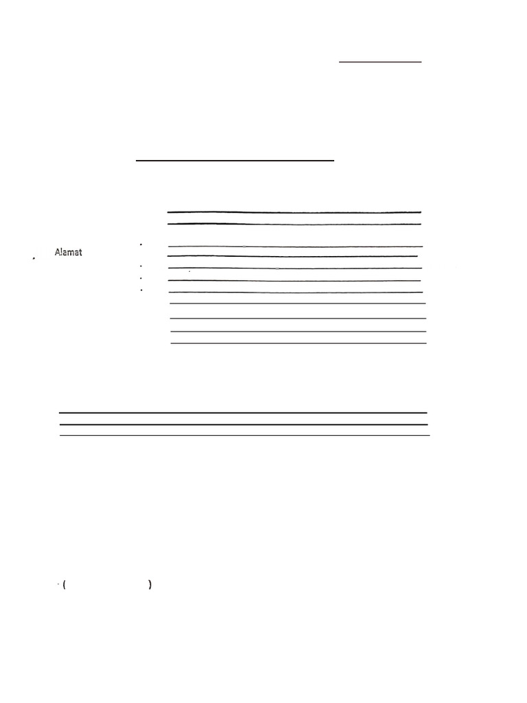 Form Permohonan Bni | PDF