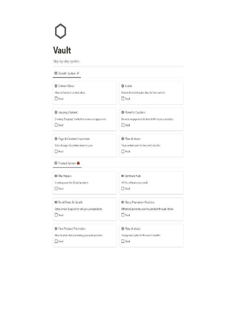 Vault | PDF
