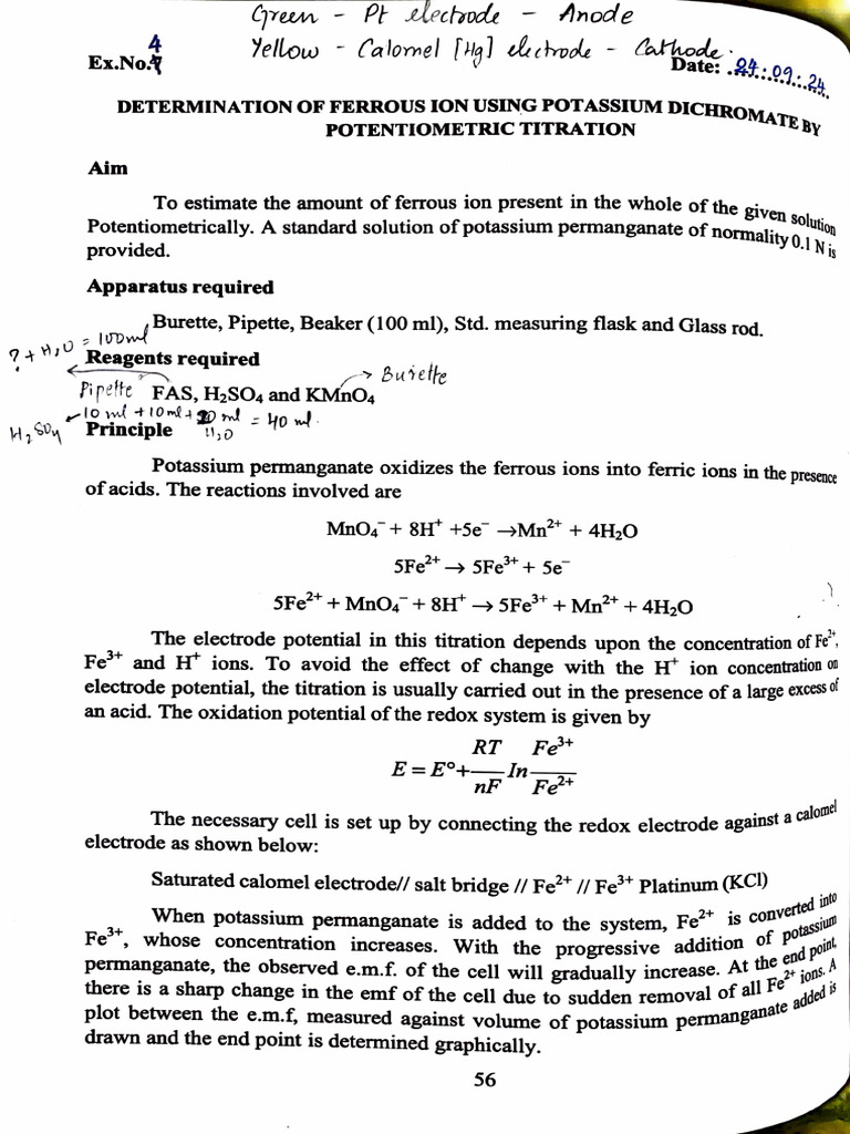 chem manual exp 4-6 | PDF | Viscosity | Applied And Interdisciplinary Physics