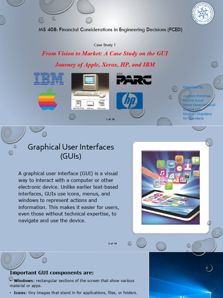 Case Study 1 FCED (2) | PDF | Graphical User Interfaces | Window (Computing)