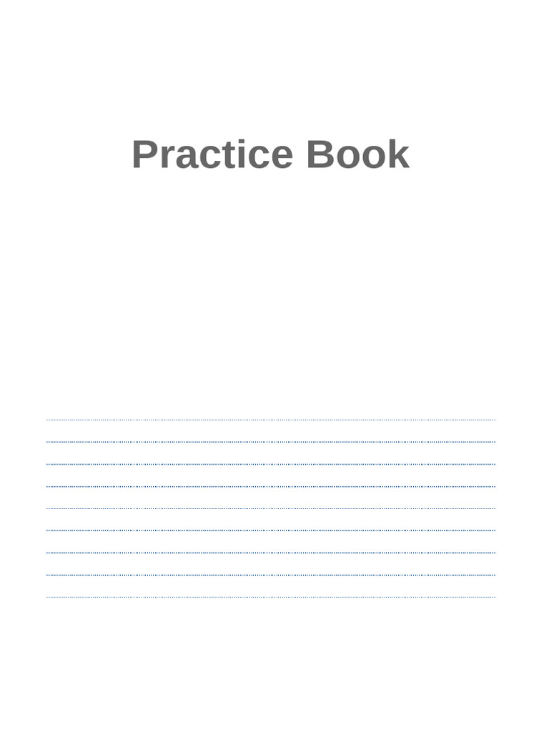 Practice Book Dates Tracker | PDF | Foreign Language Studies | Law