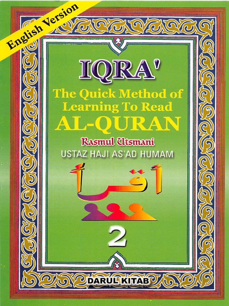 Iqra' Book 2 - Ustaz Haji As'ad Humam | PDF