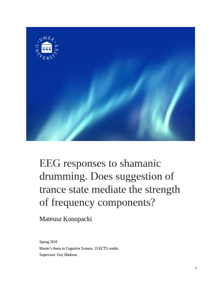 Full Text 01 | PDF | Trance | Neural Oscillation