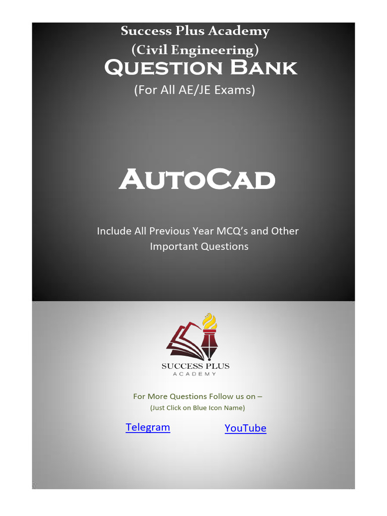 Auto CAD Question Series | PDF