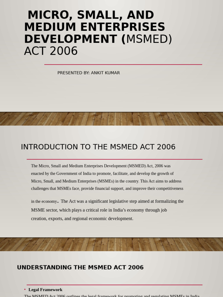 Micro, Small, and Medium Enterprises | PDF | Small And Medium Sized ...