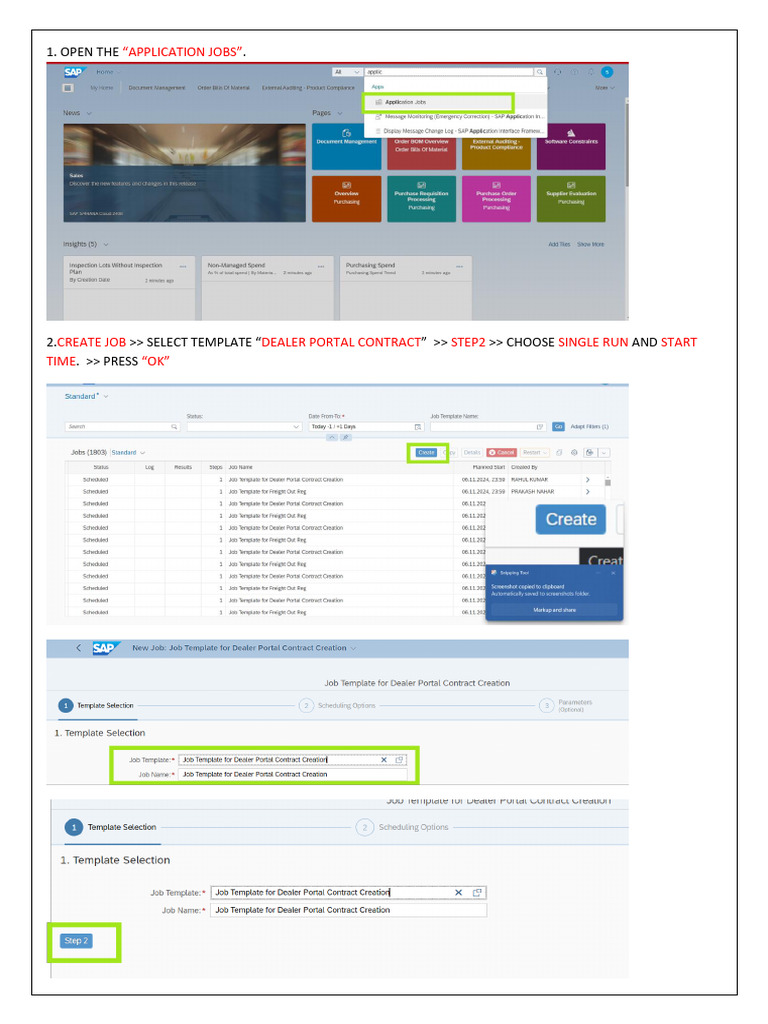 Application Job Sap SD | PDF