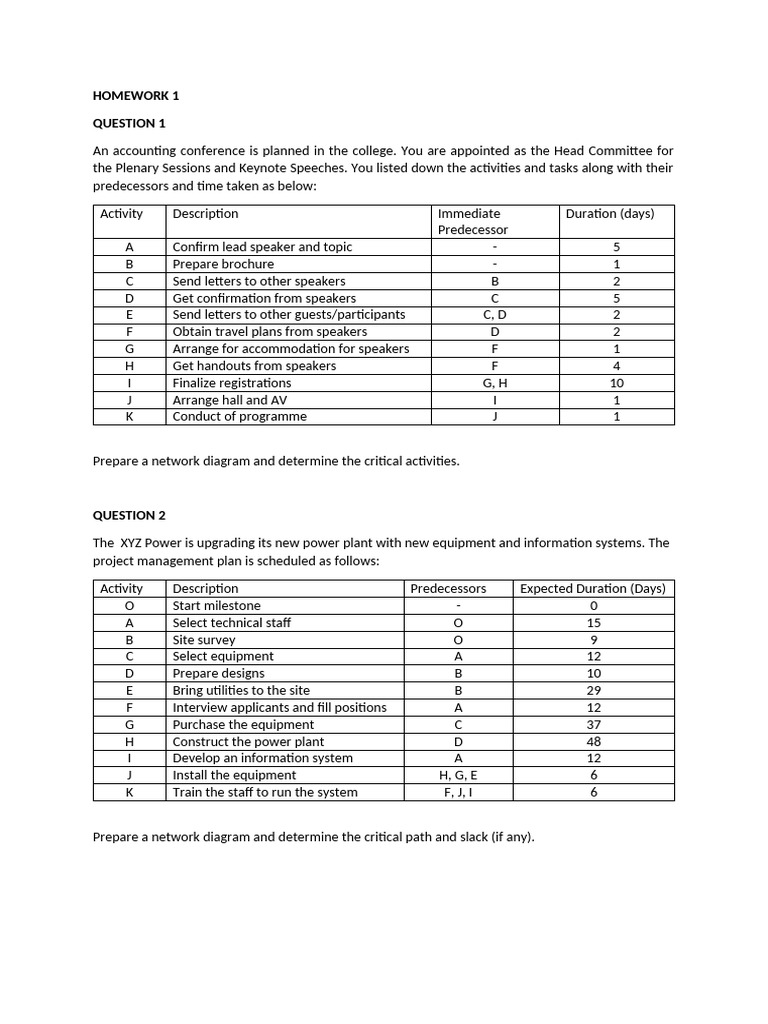 AAIS - PERT CPM Questions | PDF | Operations Research | Project Management