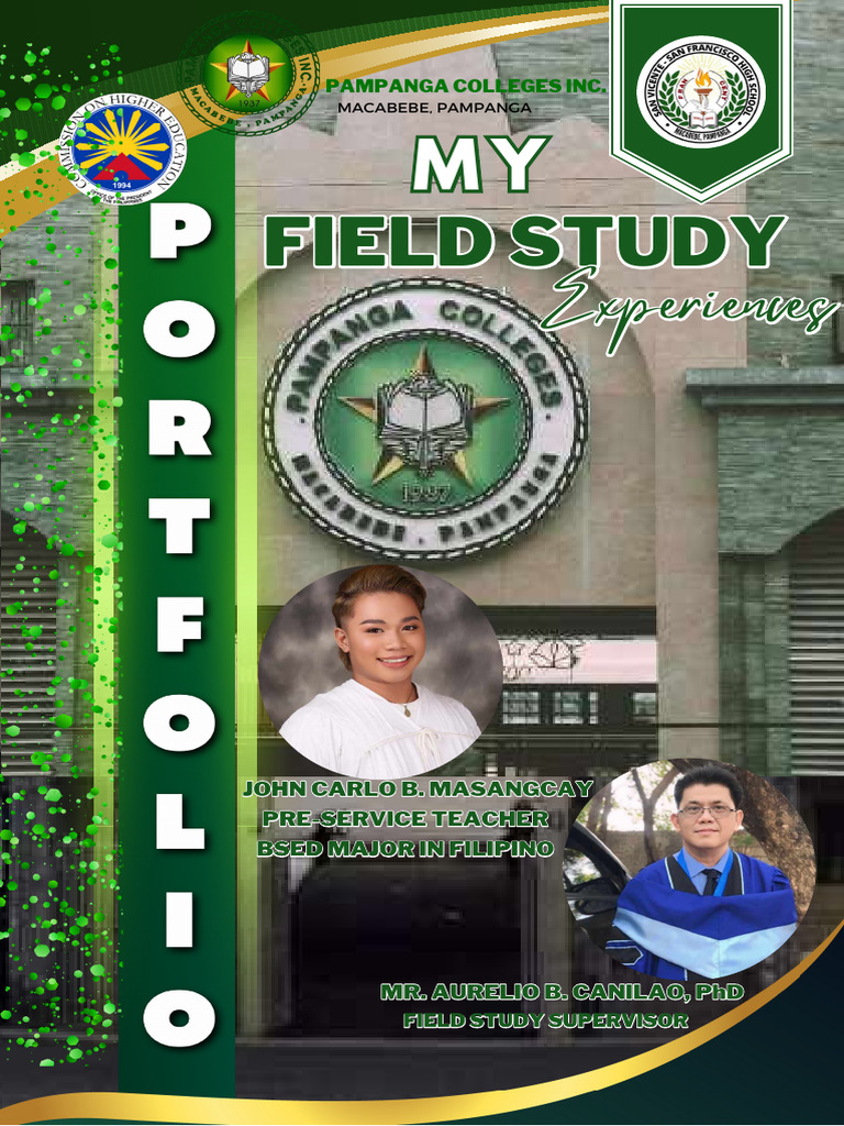 Field Study 1 ( Portfolio ) (1) | PDF | Teachers | Pedagogy