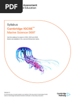 9693 AICE Marine Science Student Learner Guide | PDF | Natural ...