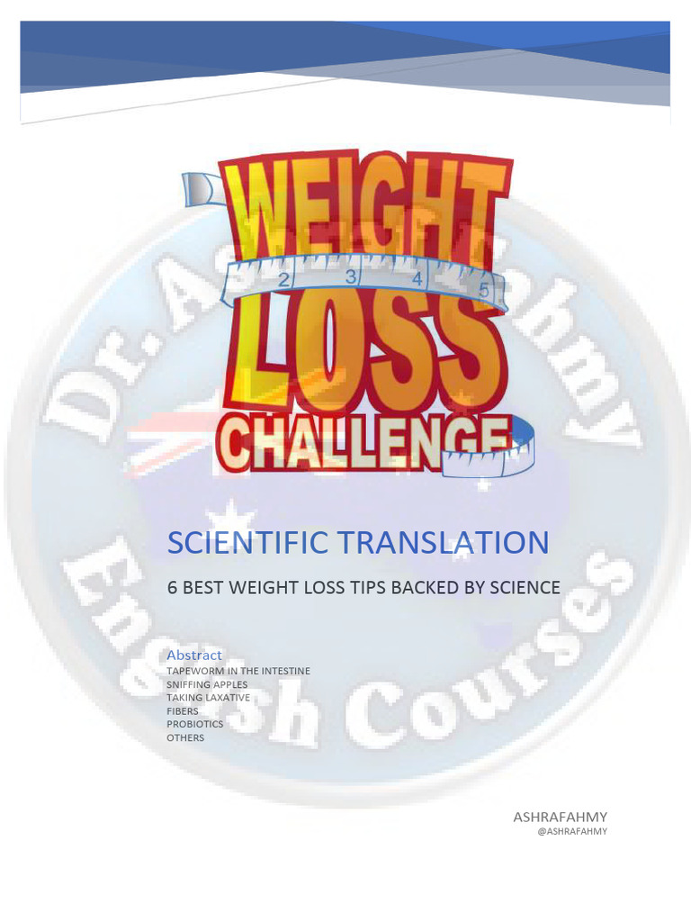 6 Science-Backed Weight Loss Tips | PDF
