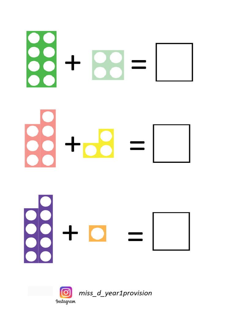Numicon Addition | PDF