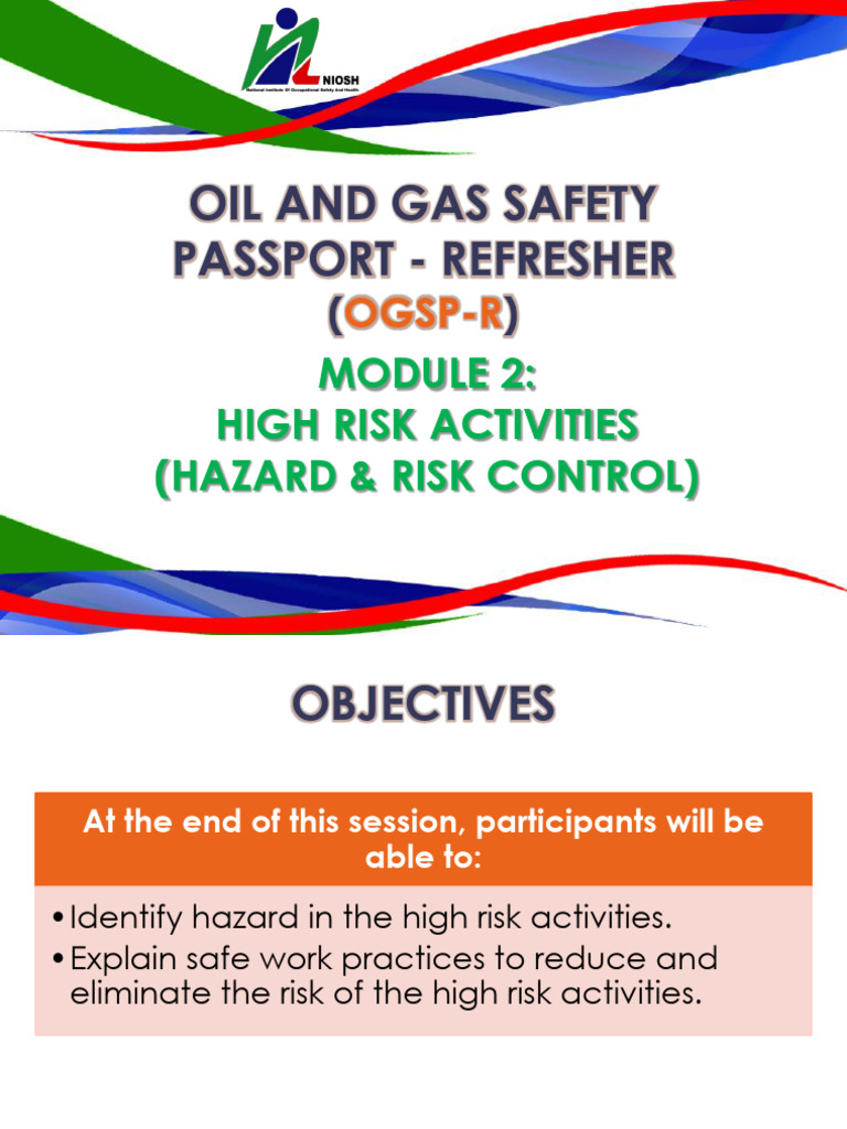 BI M2 High Risk Activities (Hazard and Risk Control) | PDF | Personal ...